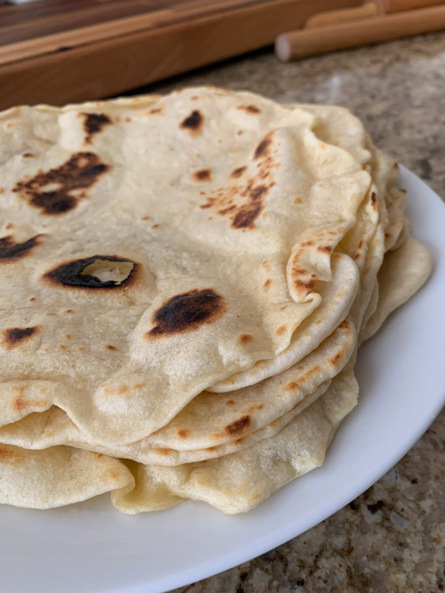 My Nana’s Homemade Flour Tortillas – The Range Rider